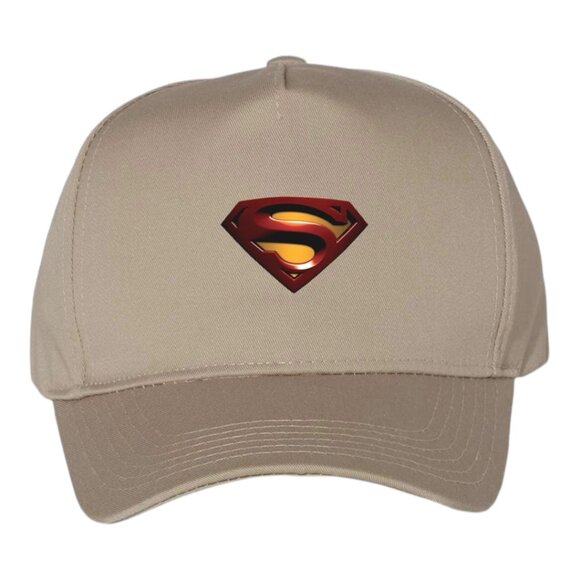 Accessories | Mens Superman Superhero Logo Baseball Cap Hat Khaki ...